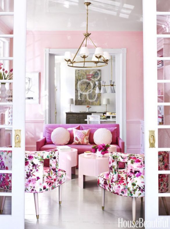 El color rosa en nuestras casas tonos suaves y elegantes - Blog de Mary