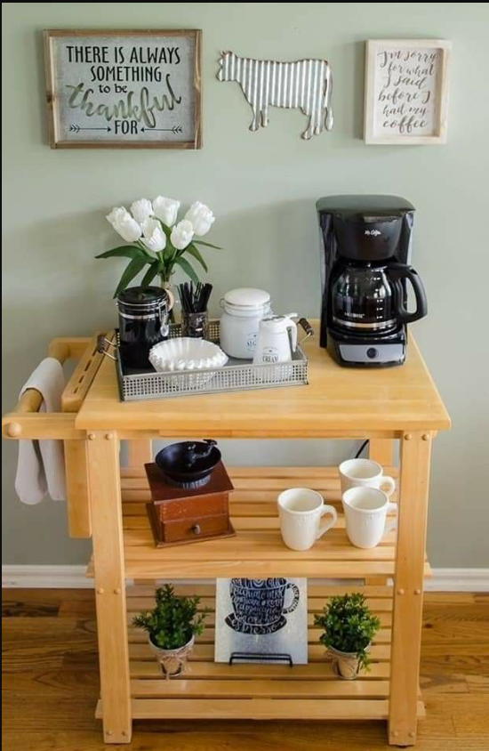 Cómo hacer un rincón del café en casa 60 ideas sencillas - Blog de Mary