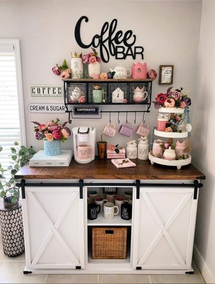 Cómo hacer un rincón del café en casa 60 ideas sencillas - Blog de Mary