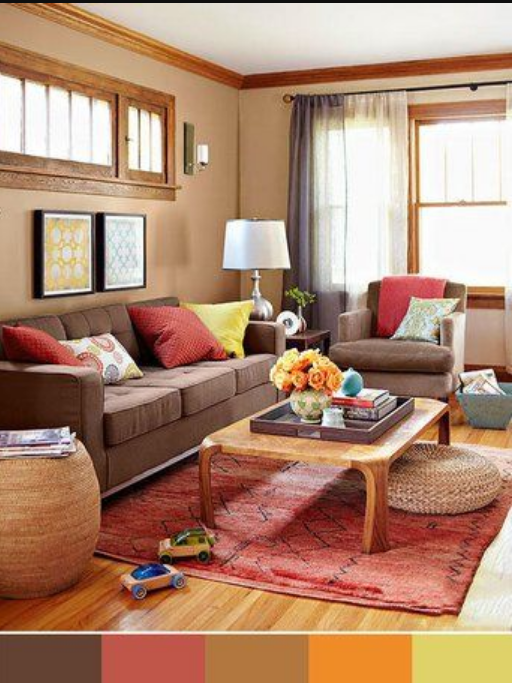 60 ideas para elegir paletas de colores para salas - Blog de Mary