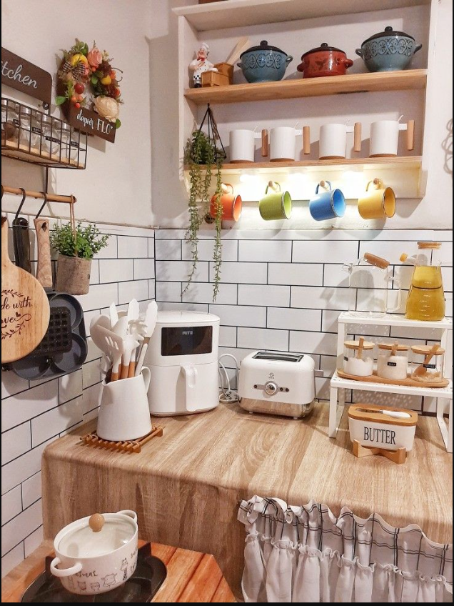 60 ideas de Repisas para la cocina - Blog de Mary