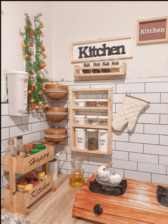 60 ideas de Repisas para la cocina - Blog de Mary