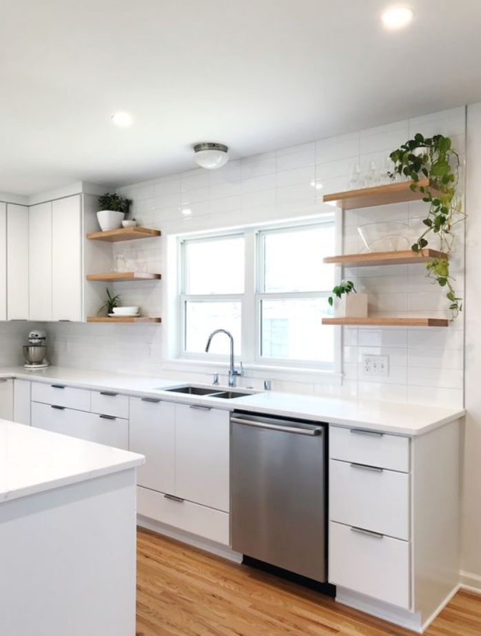 60 ideas de Repisas para la cocina - Blog de Mary