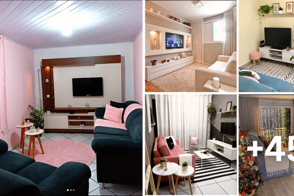 60 Salas Preciosas con Sofá Marrón - Blog de Mary