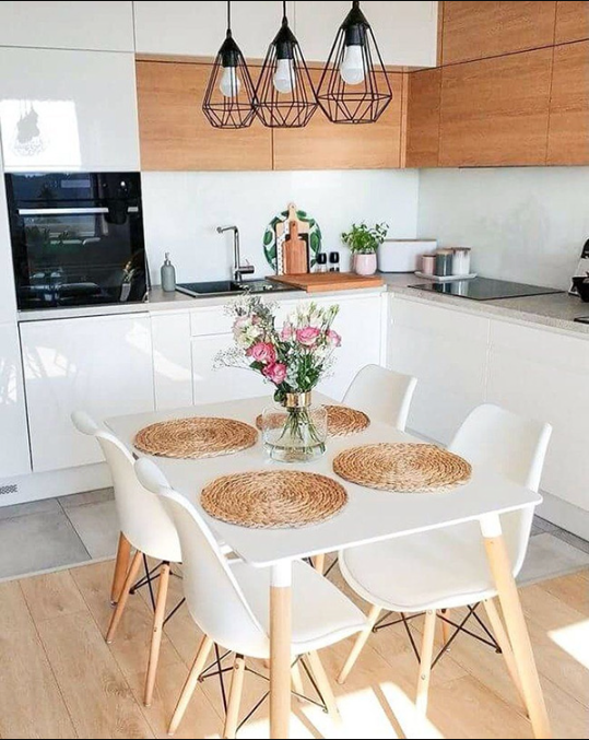 Cómo integrar una cocina comedor en espacios pequeños - Blog de Mary