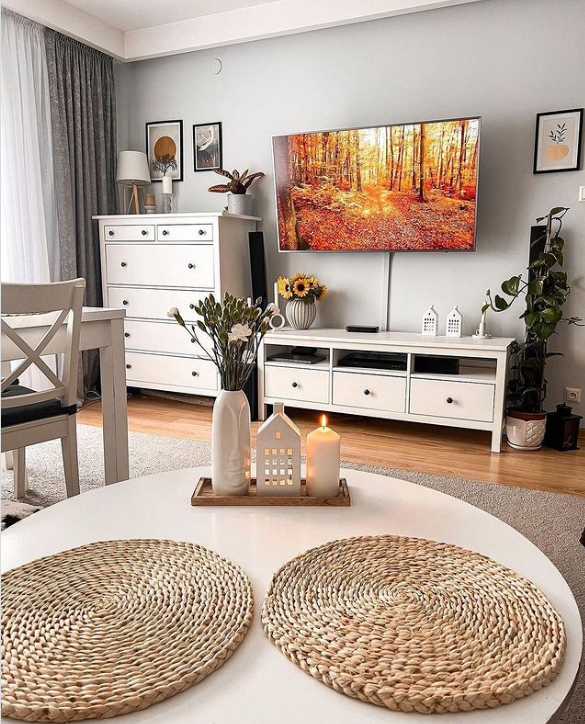 Cómo integrar la TV al Salón con un lindo mueble 50 ideas elegantes ...