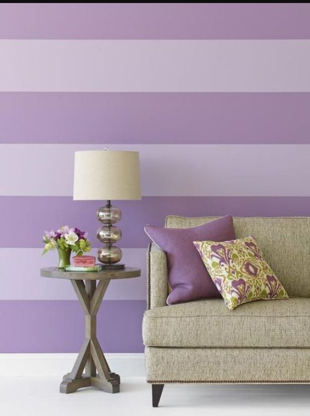 Qué representa el color malva en la decoración de interiores - Blog de Mary