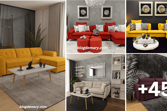 60 Salas Preciosas con Sofá Marrón - Blog de Mary