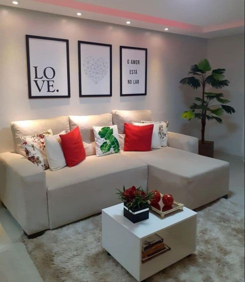 60 Salas pequeñas y sencillas decoradas con encanto - Blog de Mary