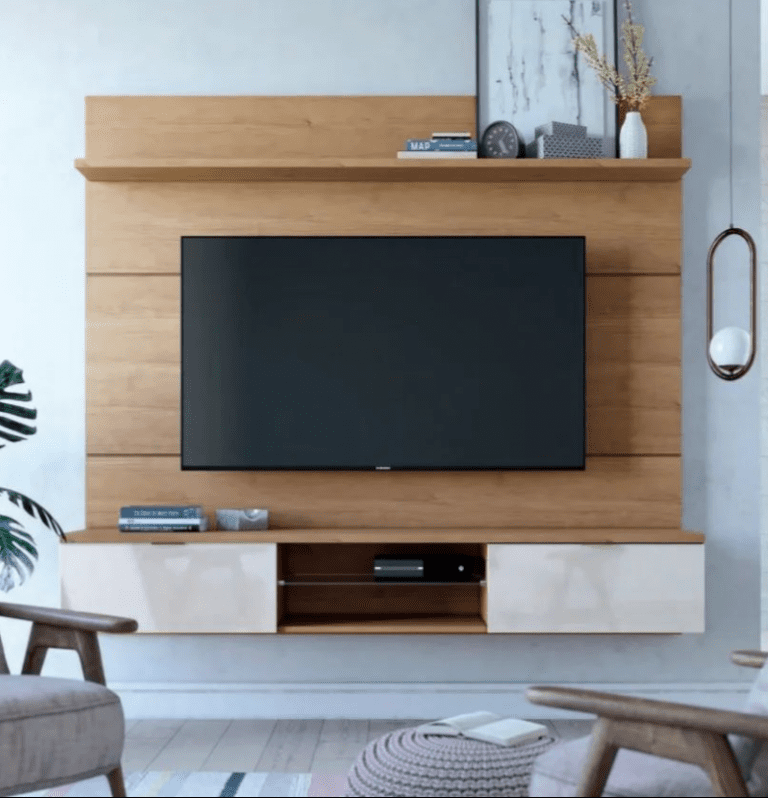 50 ideas de Racks o muebles para TV sencillos y hermosos - Blog de Mary