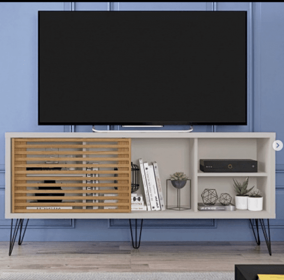 50 ideas de Racks o muebles para TV sencillos y hermosos - Blog de Mary