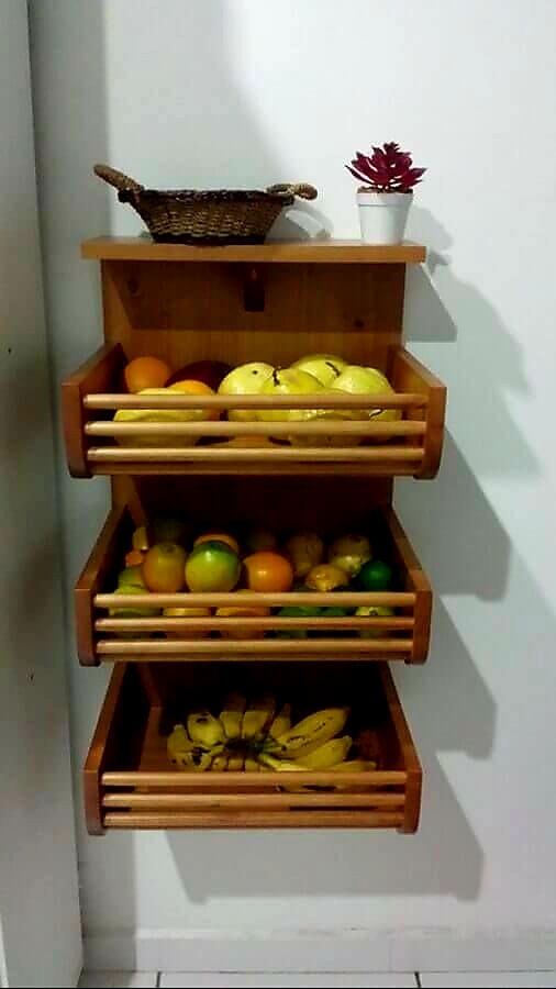 50 Ideas de Fruteros con Cajas de Madera - Blog de Mary
