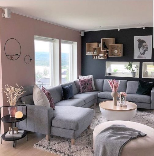 5 Ideas Creativas para Combinar una Sala Gris - Blog de Mary